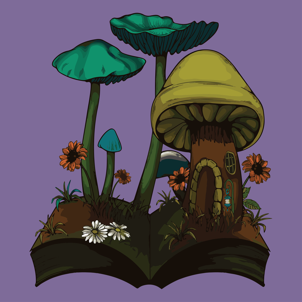 Mushroom Book Psychedelia