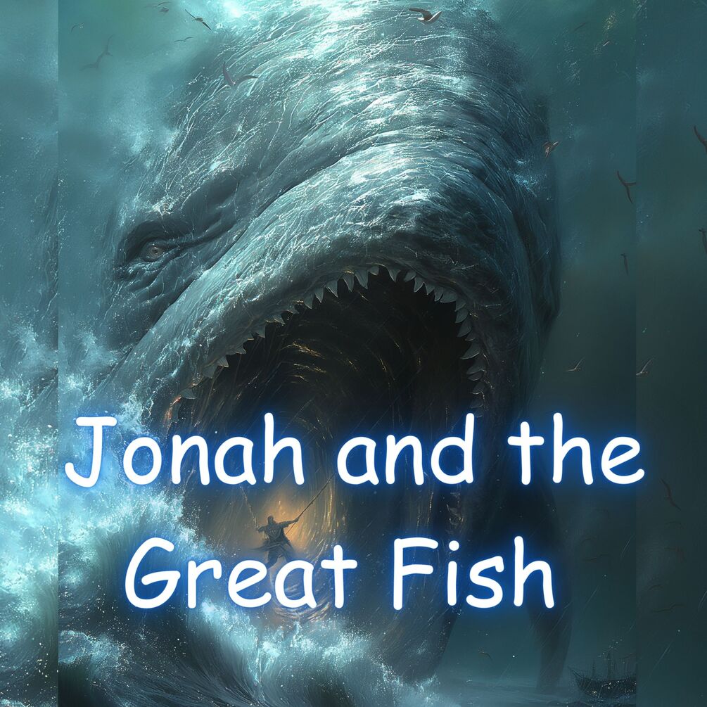 Kids Bible Story Book - Jonah and the Great Fish