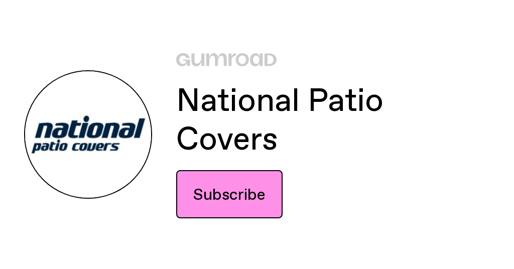 National Patio Covers