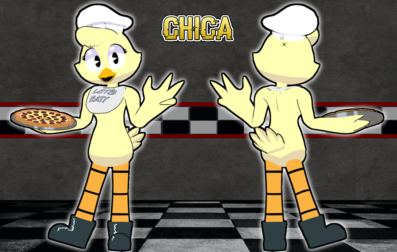 .+~Chica From Fazbear & Friends!~+. (VRChat Avatar)
