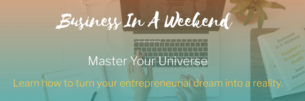 Business In A Weekend Master Class On May 9