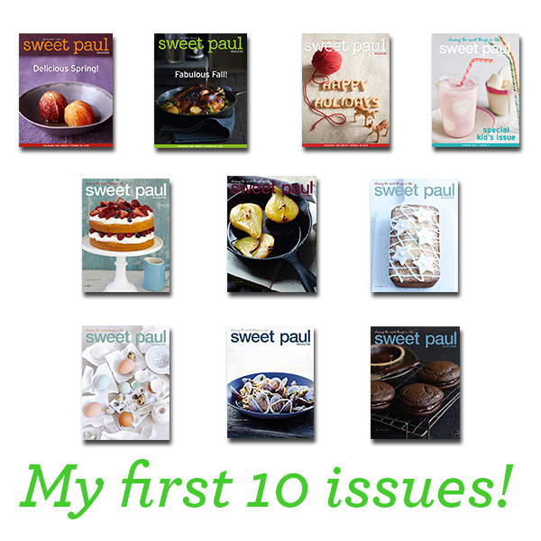 Sweet Paul Magazine - issues #1-10