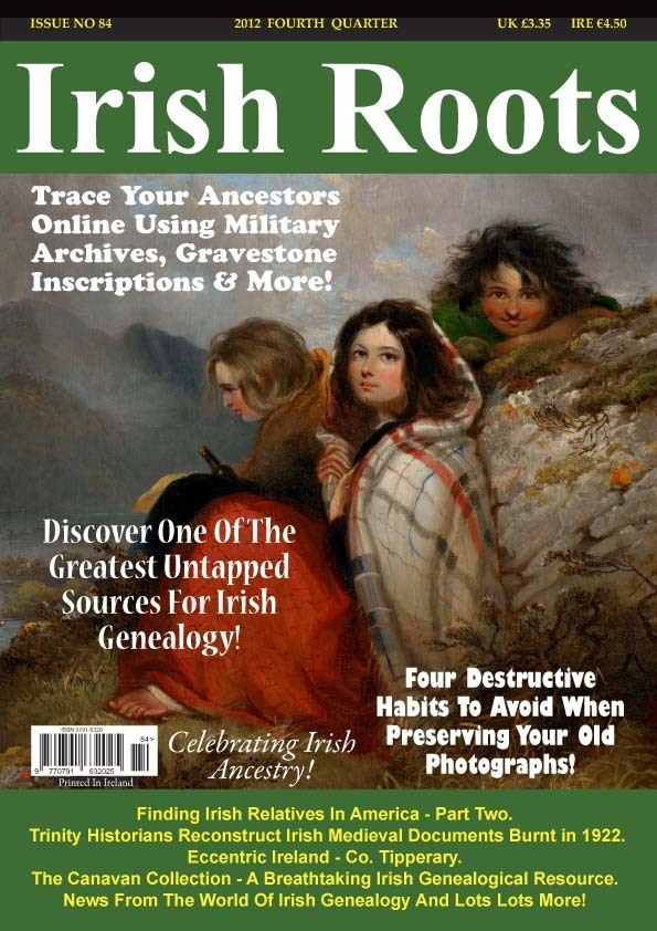 Irish Roots Magazine No 84 (Dec Qtr 2012)