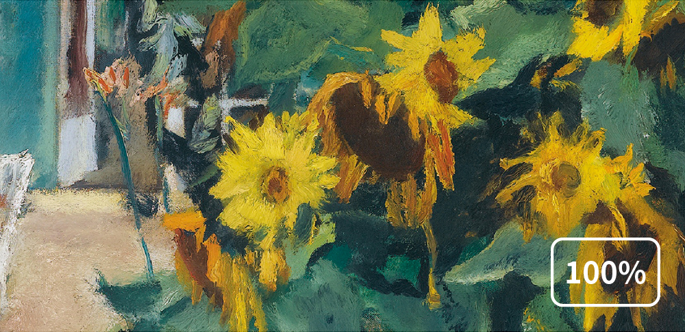 77 digital images of Leo Putz paintings, people landscape still life ...