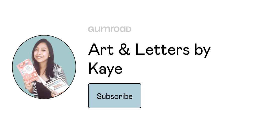 Art & Letters by Kaye