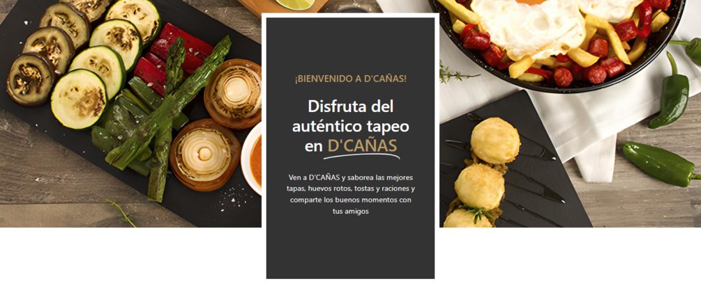 Tapas al mejor estilo español en D' Cañas en Lleida