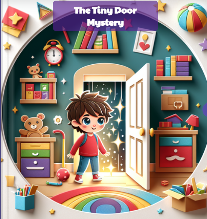 The Tiny Door Mystery- story for kids