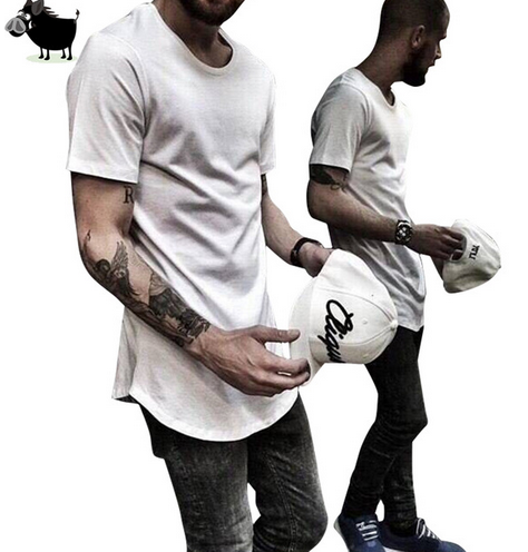 2017 Mens big tall Clothing designer citi trends Clothes Hip Hop T ...