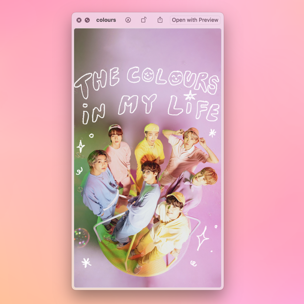 colours in my life wallpaper