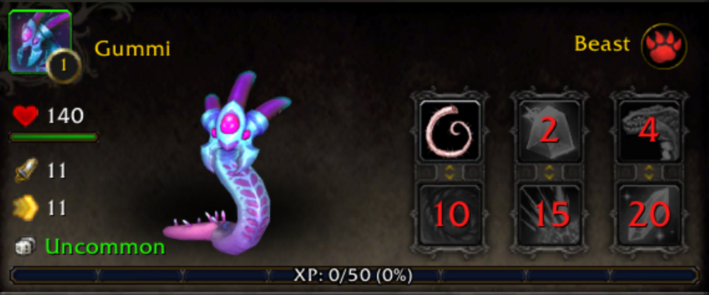 World of Warcraft WoW Trolli Battle Pet *GUMMI* Limited Edition ...