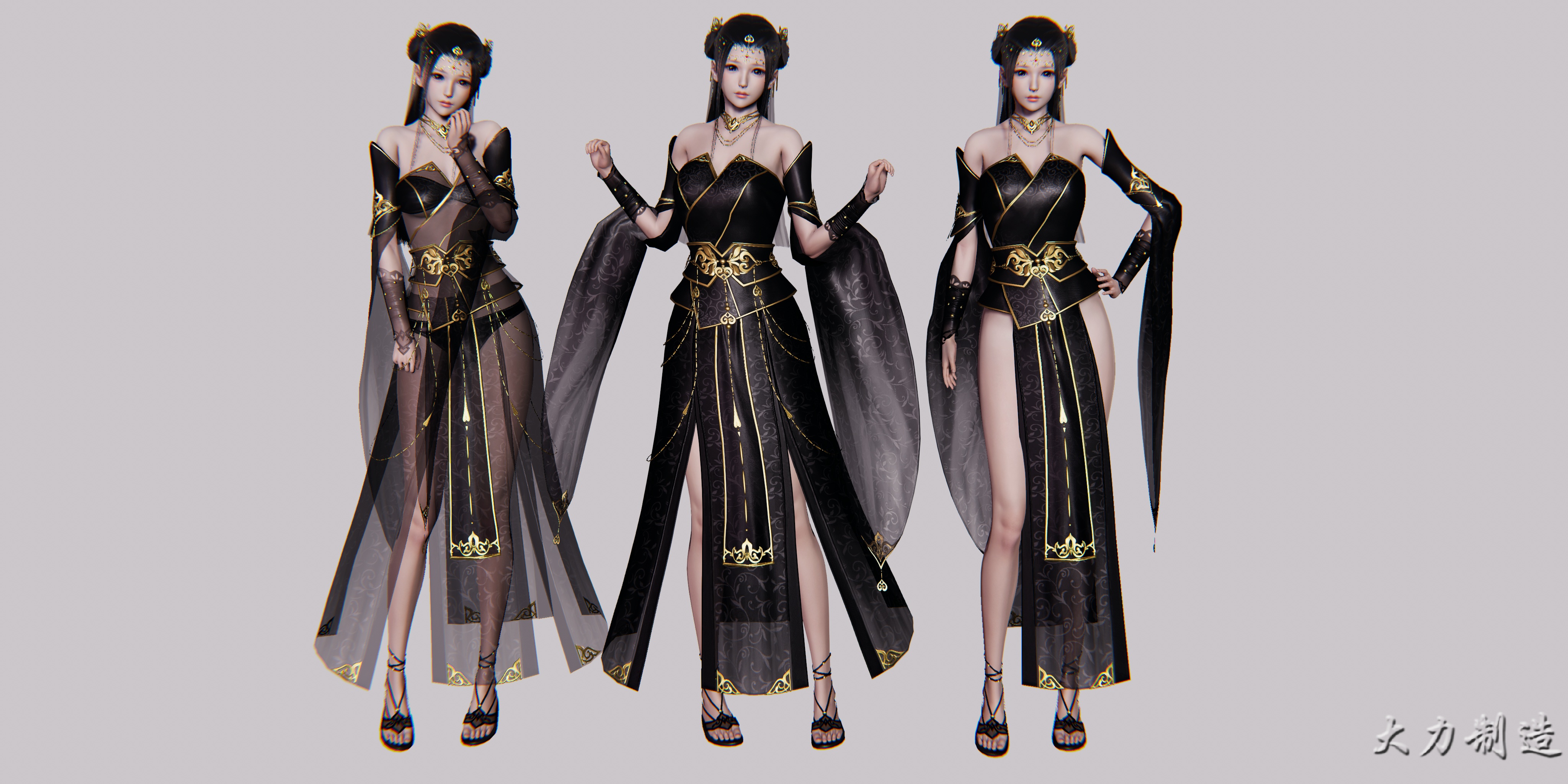 020 - HS2（HoneySelect2）+AI（AI-Syoujyo）MOD-大力-九歌 附带模特