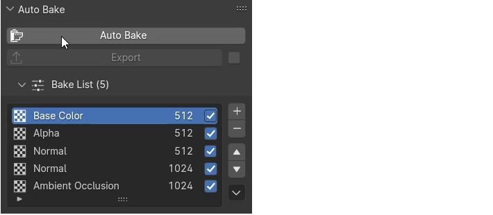 Auto Bake: Texture Baker & Exporter addon for Blender!