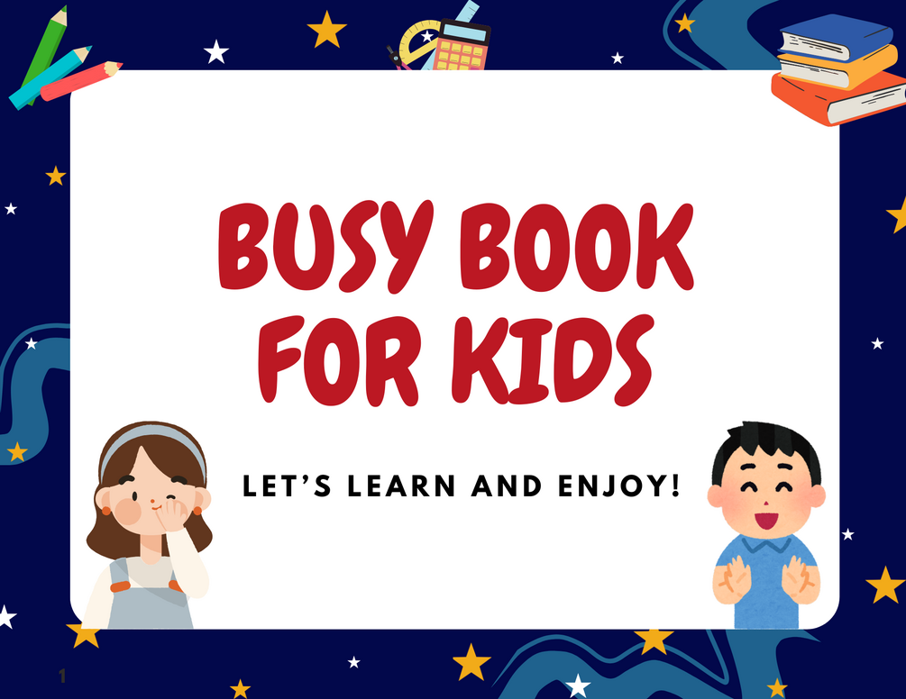Busy Books | Alphabet Activities For Kids