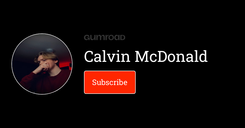 Calvin McDonald