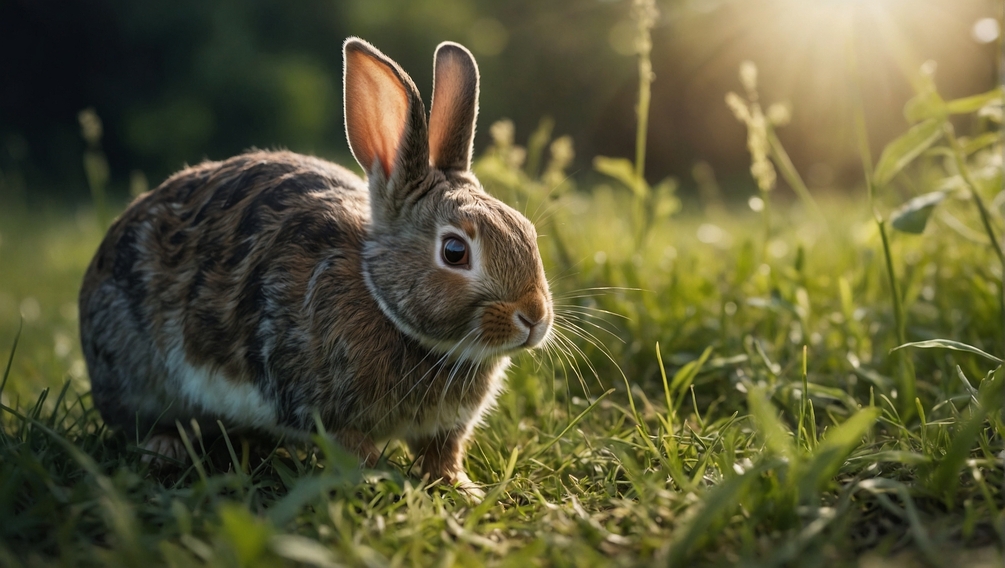 Cute Rabbit Digital Art