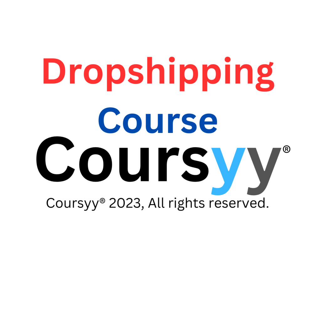 Coursyy® Dropshipping Text Course