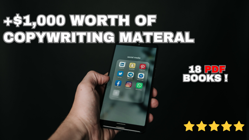 $1,000 WORTH OF COPYWRITING MATERIAL :THE SECRETS OF THE ONLINE MONEY MAKER