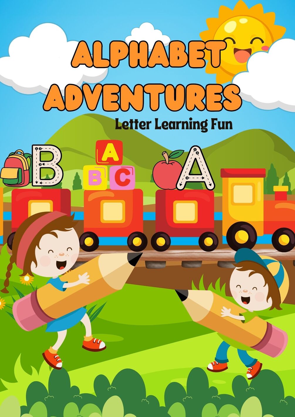 Alphabet Adventures letter tracing Printable