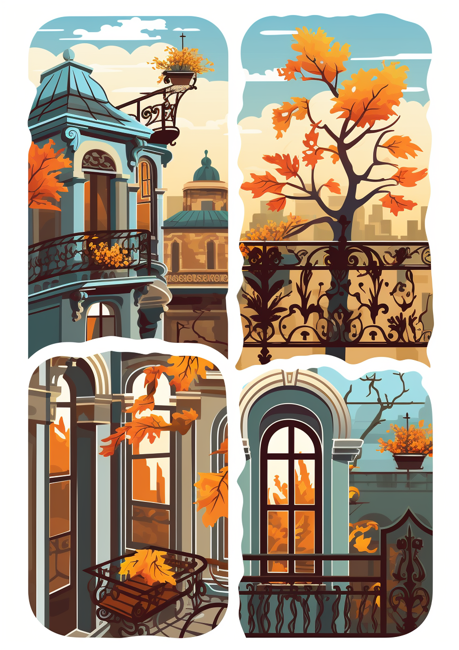 Autumn Balcony Views