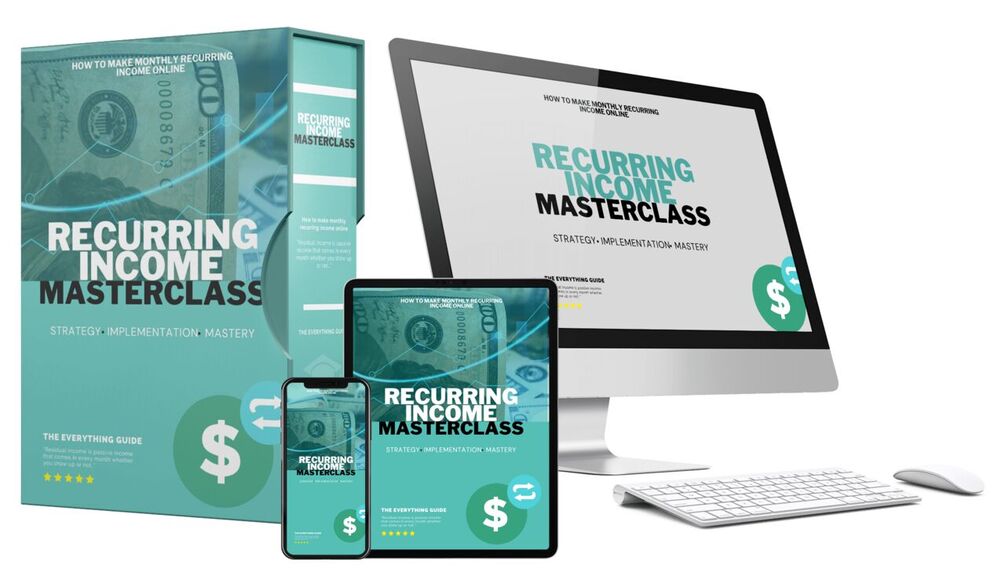Recurring income Masterclass bundle