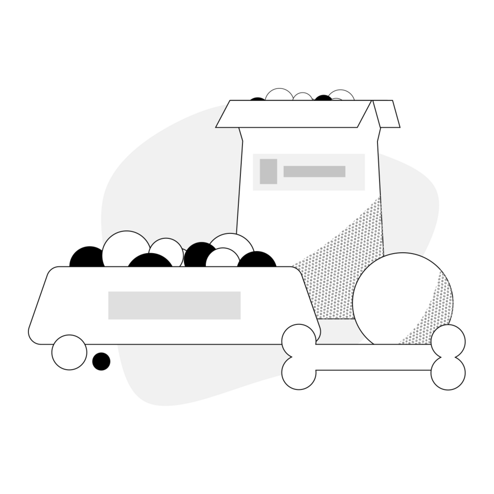 Pet Toys Monochrome