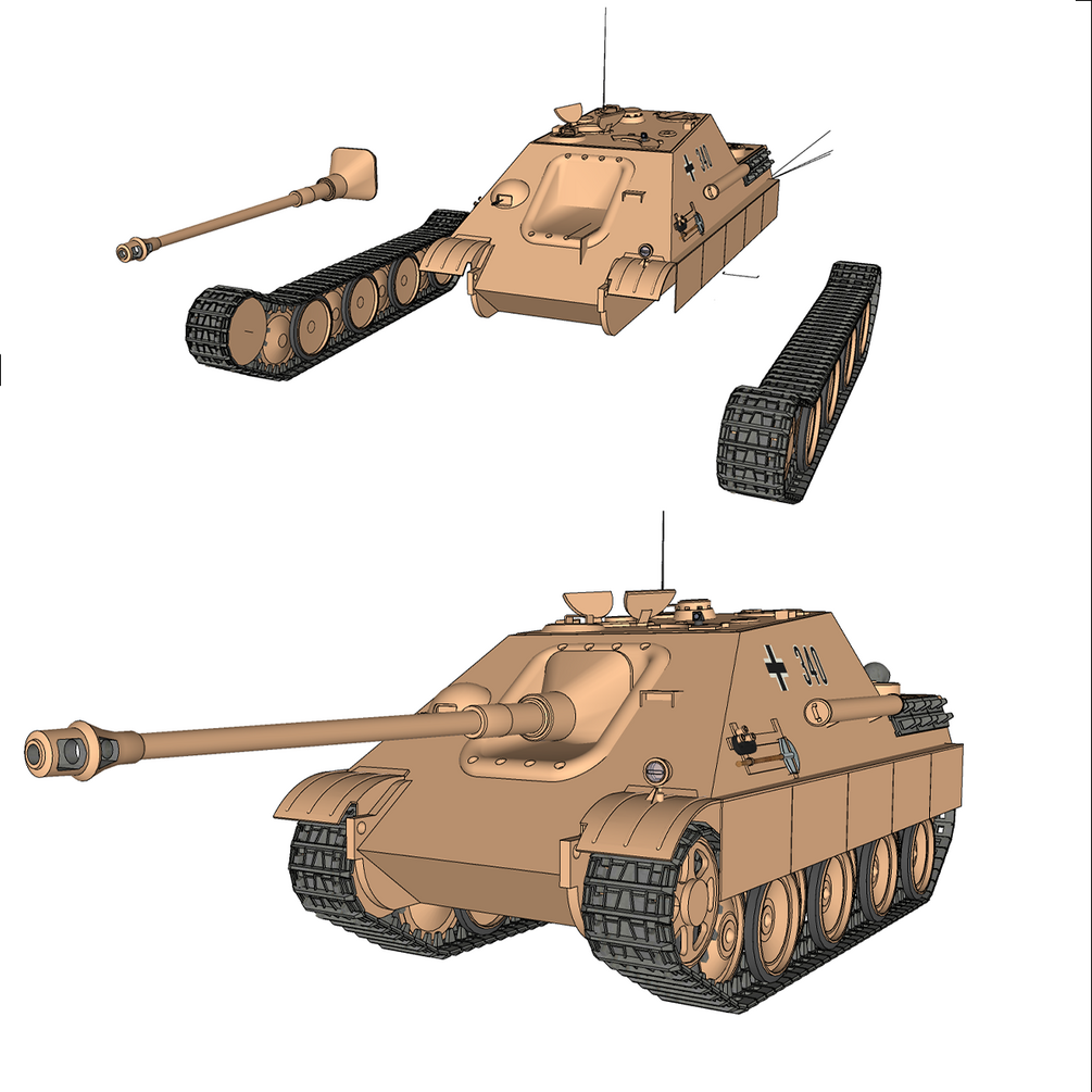 TANK VEHICLE TRUCK CAR FOREST GRASS 3D PRINTING LAND WEAPON GUN RIFLE ...