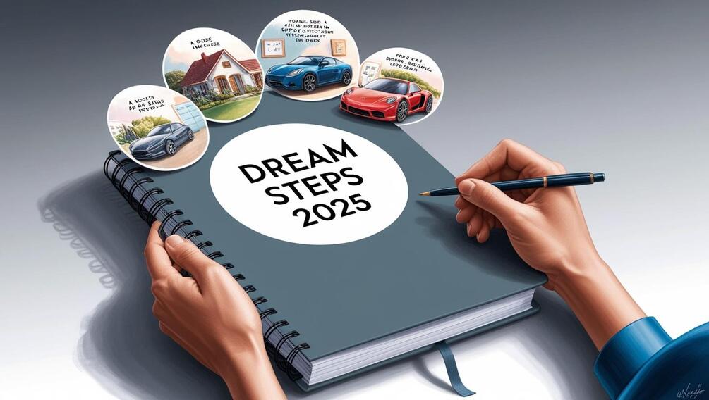 Dream Steps 2025 Planner