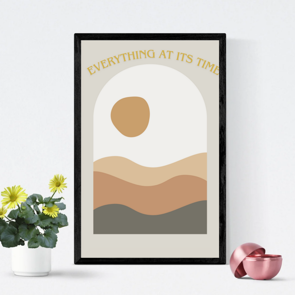 Everything at its time