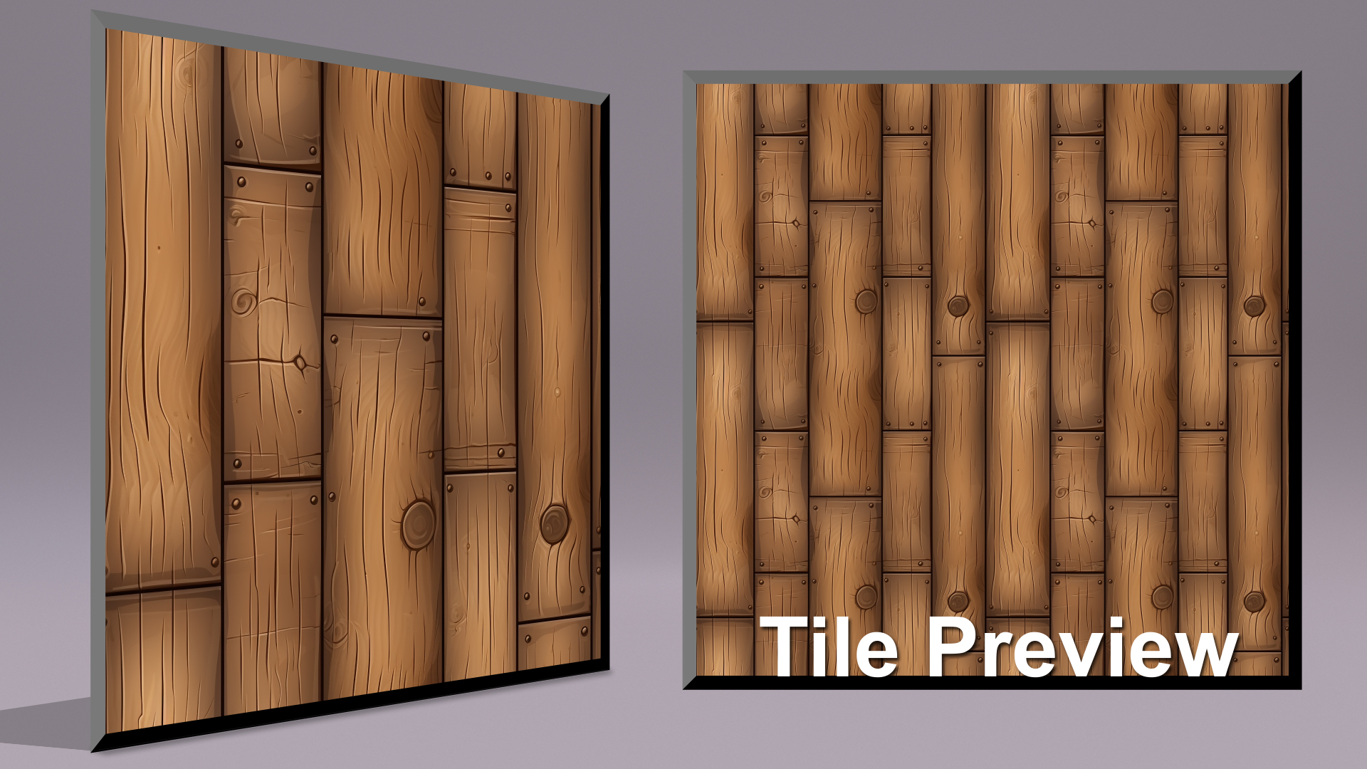 Cartoon Wood Textures Pack 27 - 10x PNG