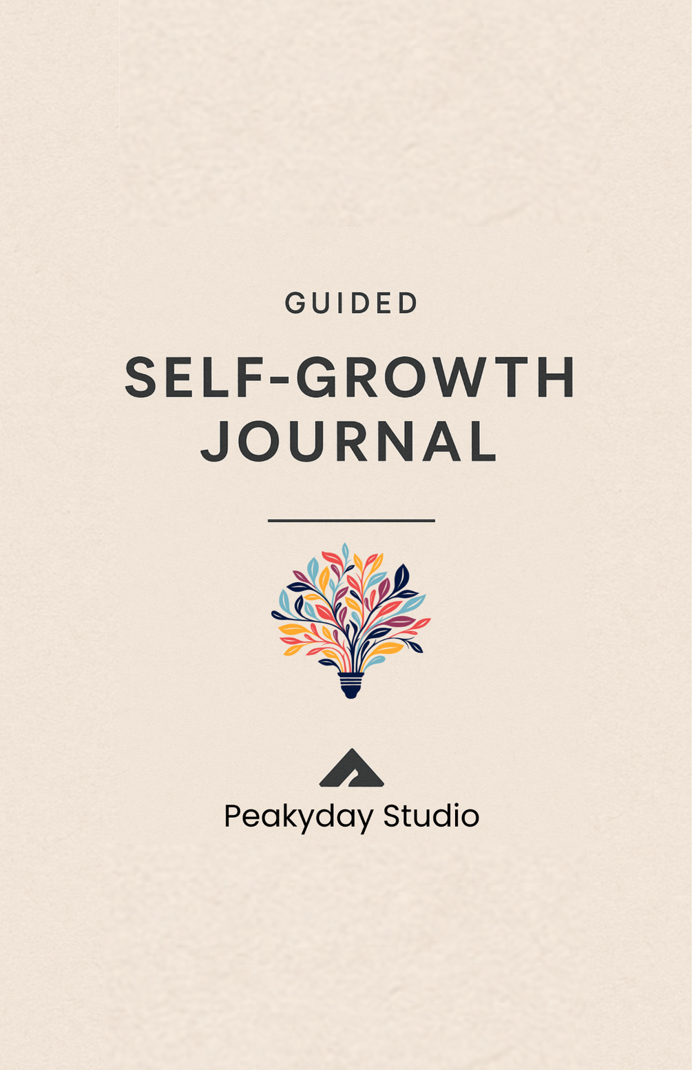 Guided Self-Growth Journal - 90 Days of Reflection & Intentions