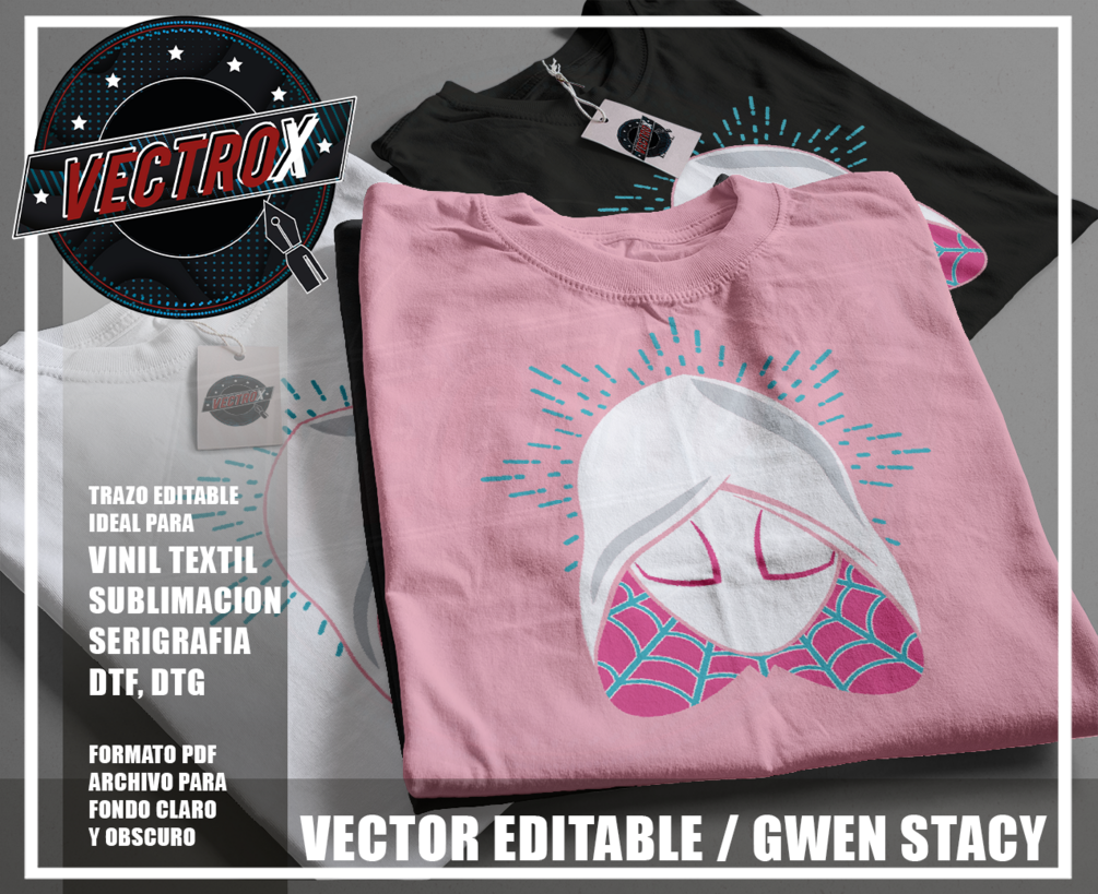 Vector Editable - Gwen Stacey