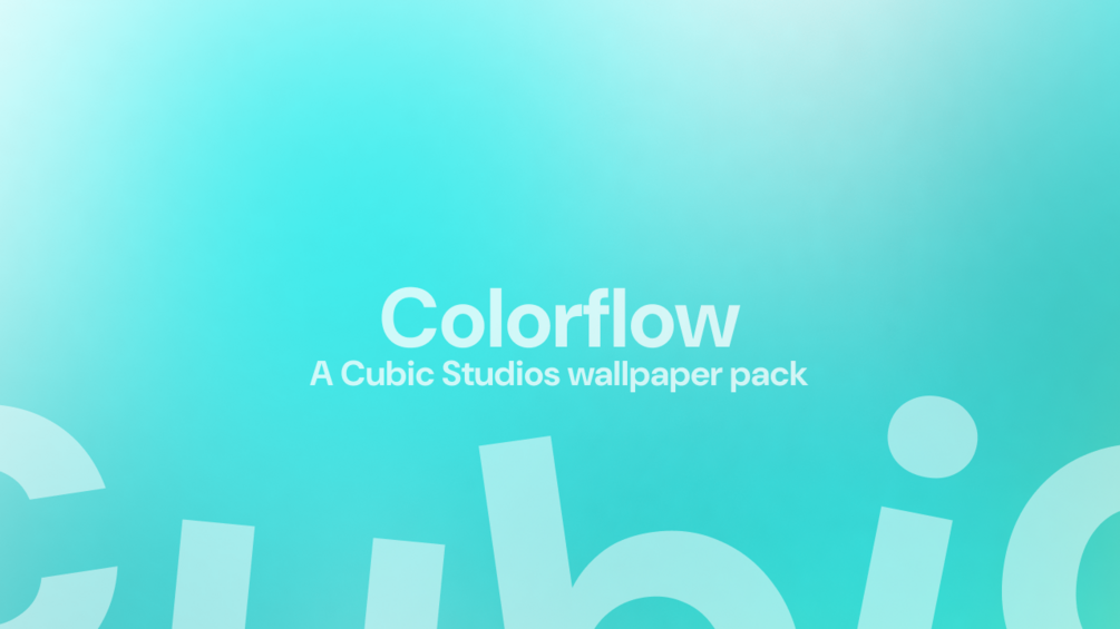 Colorflow | Cubic Studios Wallpaper Pack