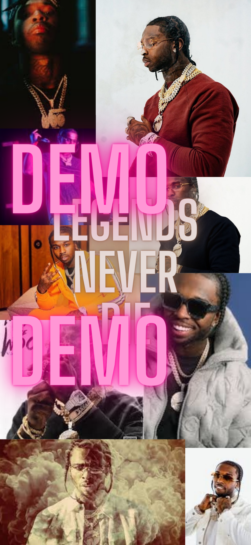 Legends Never Die Wallpaper 3 pack