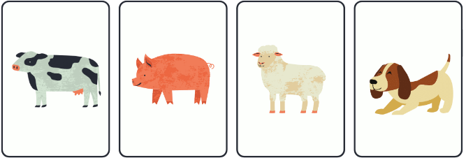 Animal memory game / Tier memory spiel