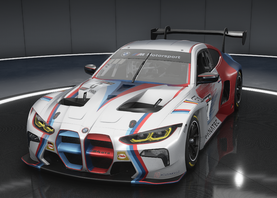 BMW M4 GT3 Livery for Assetto Corsa Competizione - M Pack