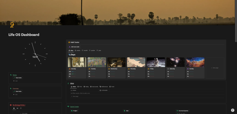 Life OS Dashboard