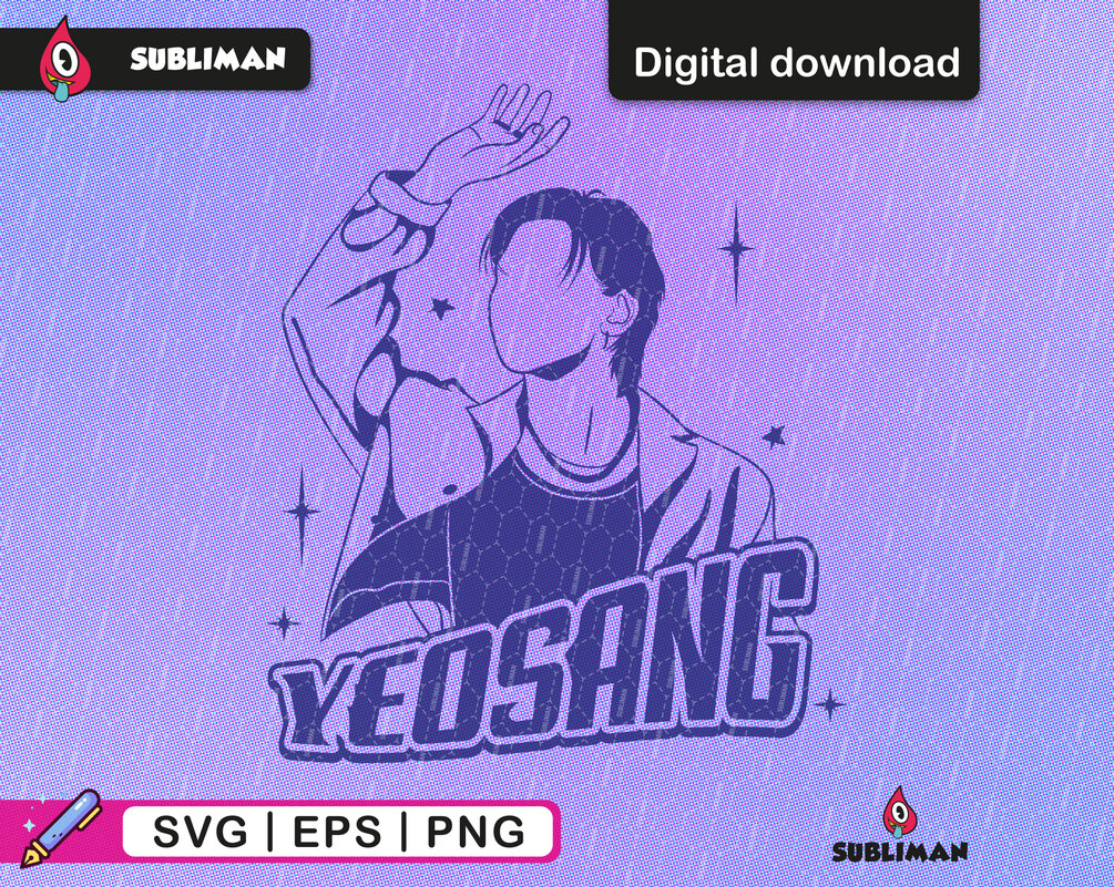 YEOSANG | KPOP SVG | vector files for Cricut