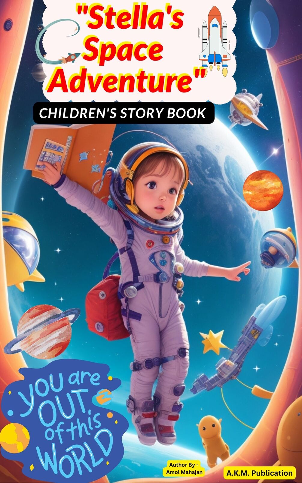 "Stella's Space Adventure" Story Book
