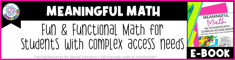 Meaningful Math for Students with Significant Disabilities (Training e ...