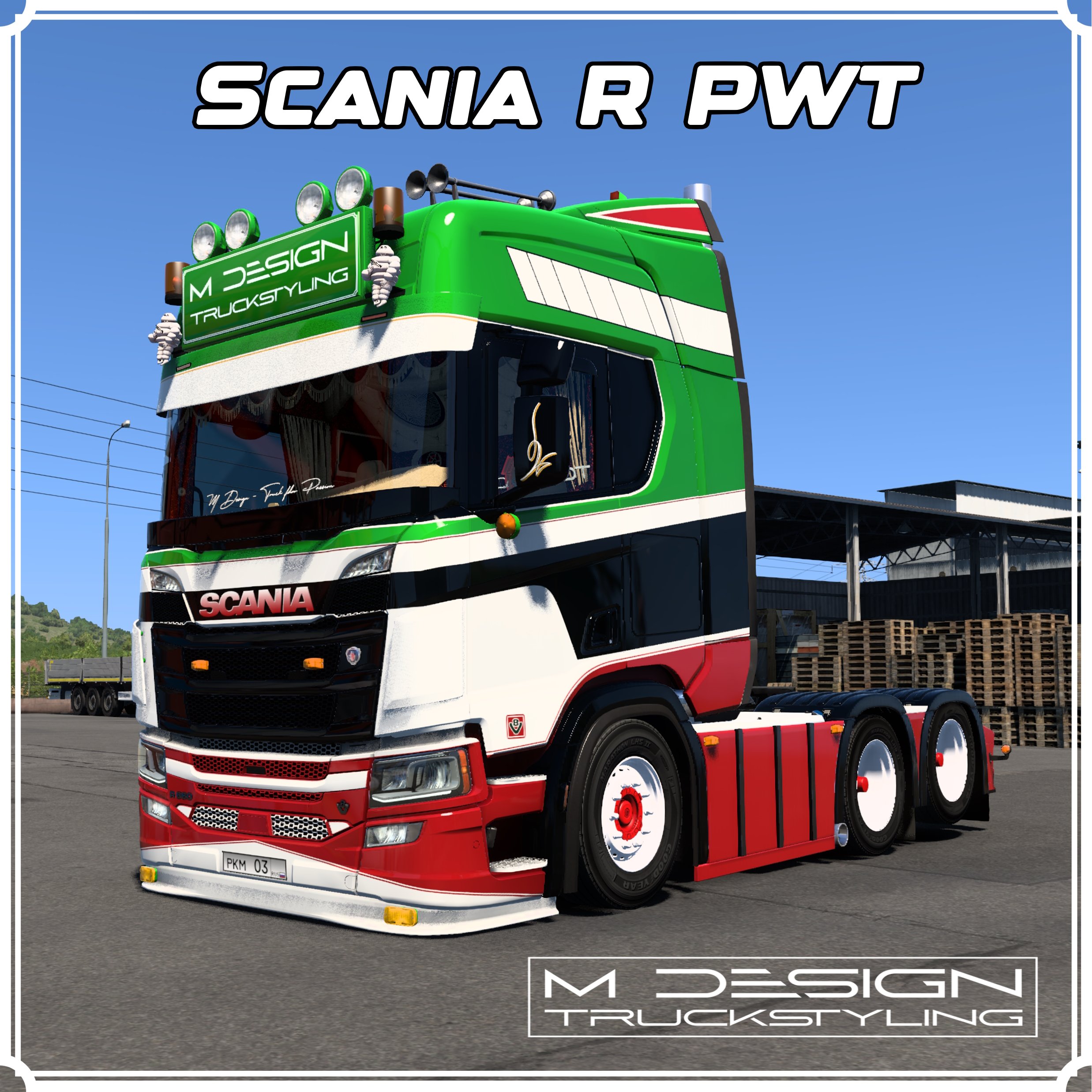 ETS2 | FREE UPDATE + NEW SCANIA PWT SKIN | MDT - marcoG60
