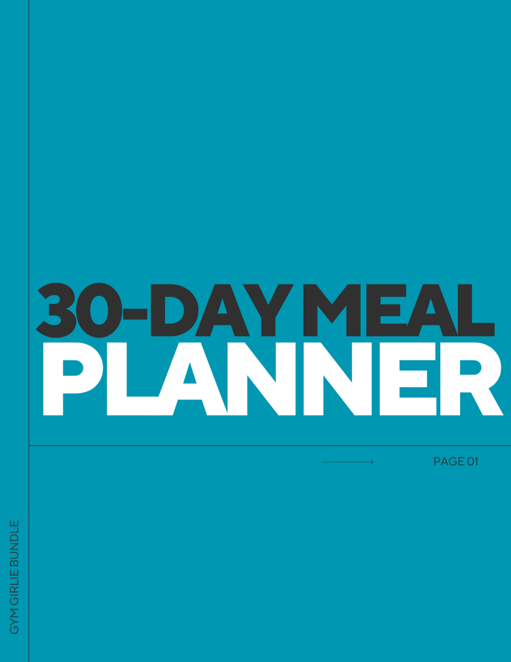 30-Day Meal Plan E-Book: A Guide to Balanced Eating