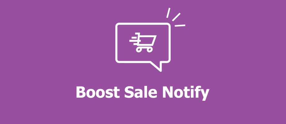 Boost Sale Notify
