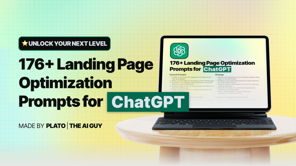 176+ Landing Page Optimization Prompts for ChatGPT