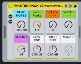 Ableton Mastering Rack V2