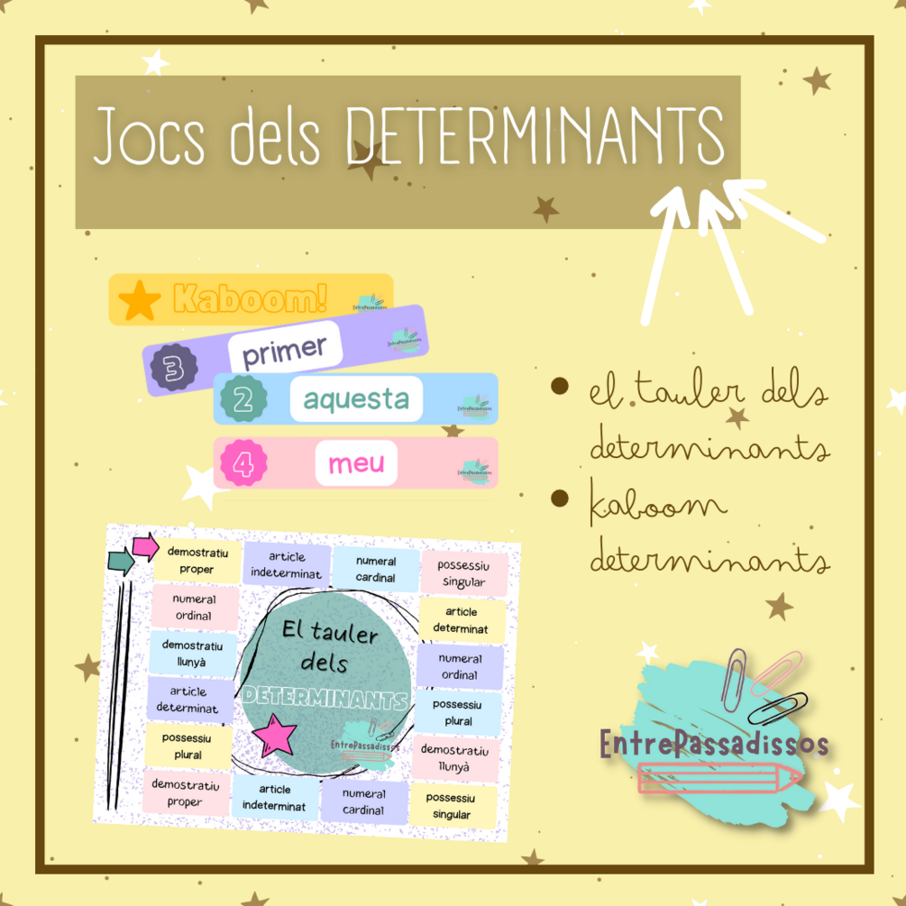 🪧 Els DETERMINANTS