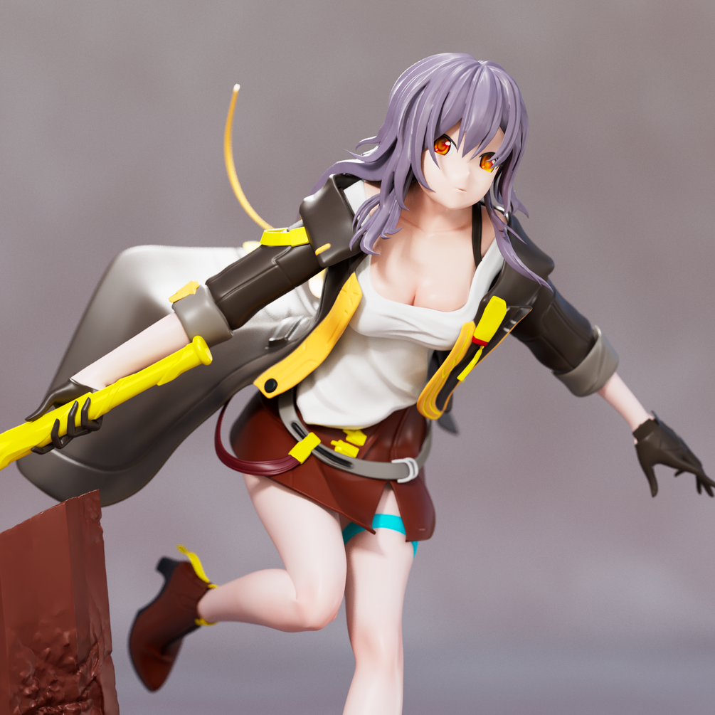 Stelle Honkai Star Rail Fanart - 3D Print Model