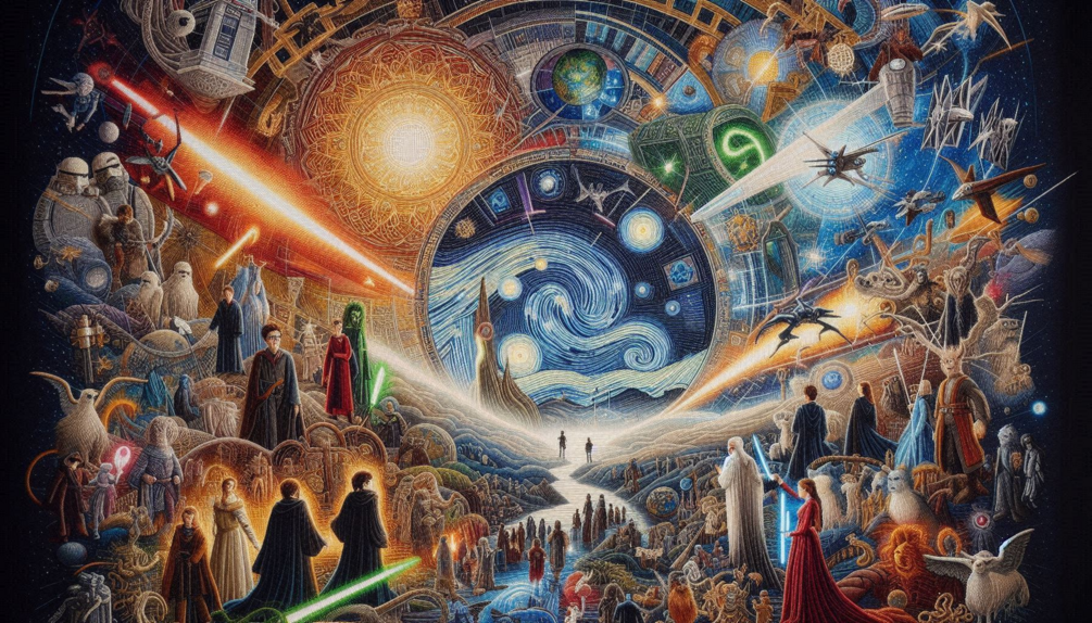 Title: 🎨 Explore the Magical World of Art by Sinematic Tapestry