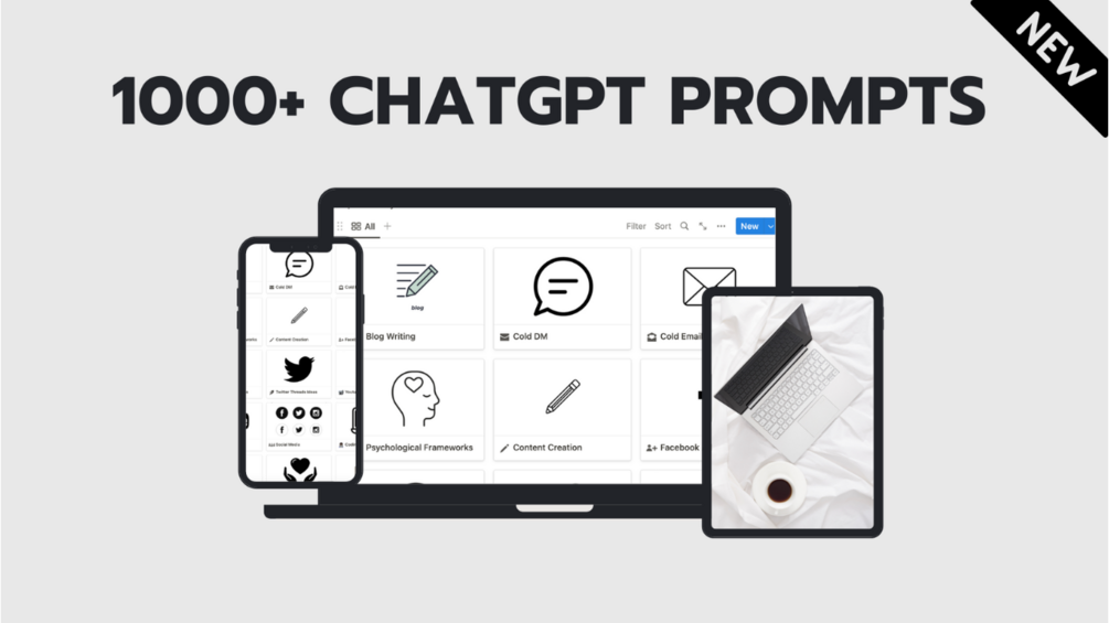 1000+ ChatGPT Prompts