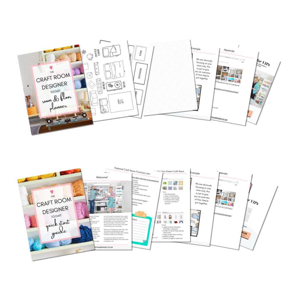 Craft Room Designer; Floor Plan + Guide