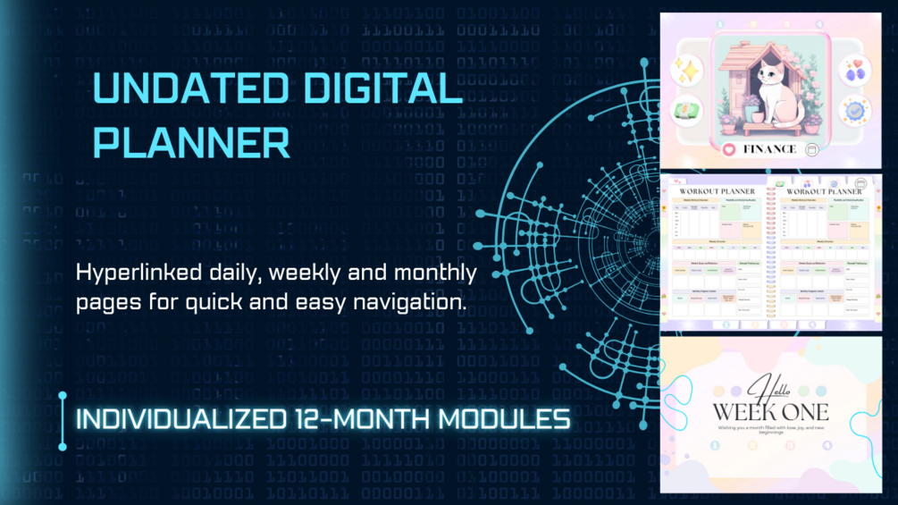Undated Digital Planner
